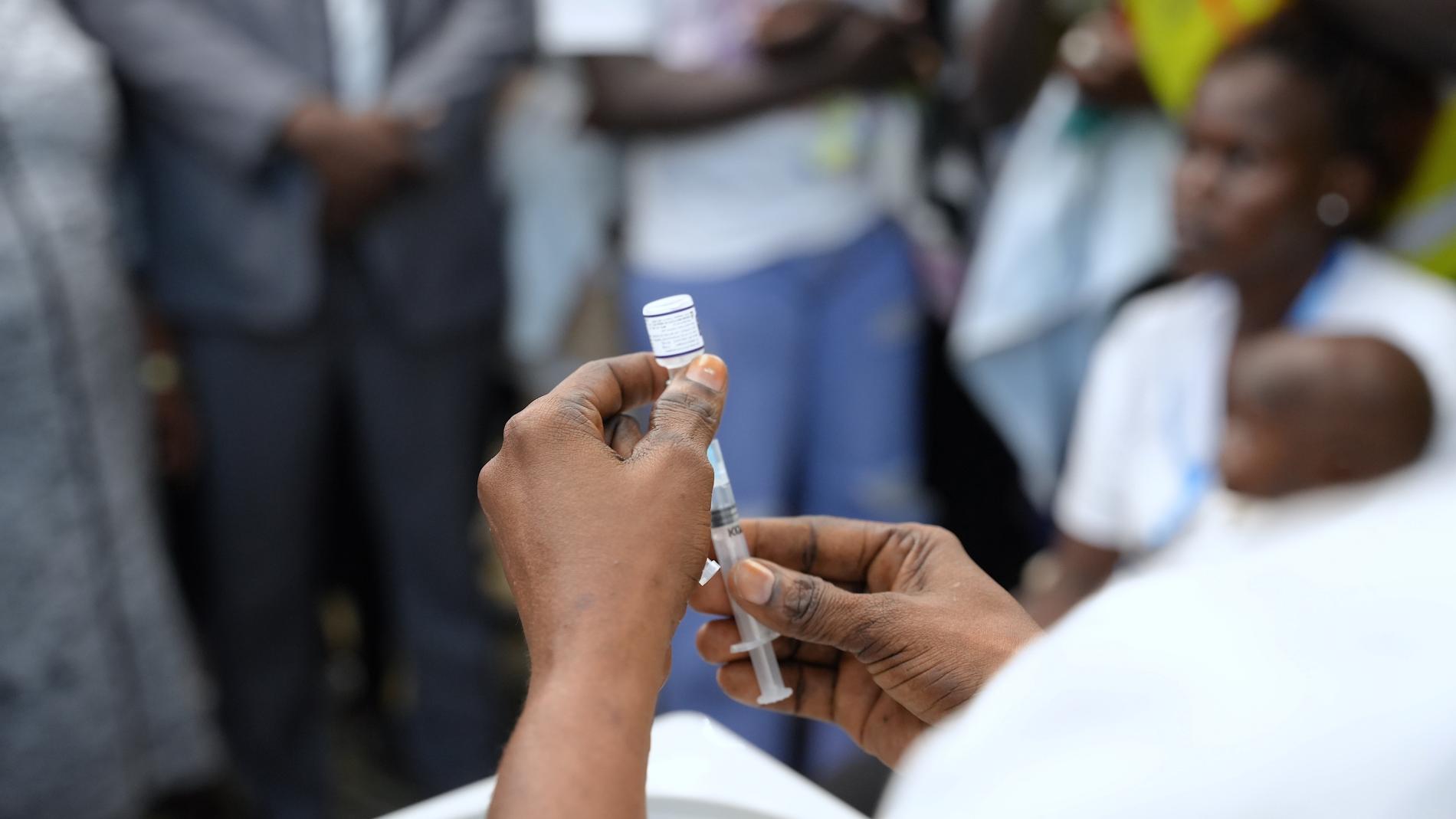 Uganda launches largest malaria vaccine introduction to date | WHO | Regional Office for Africa
